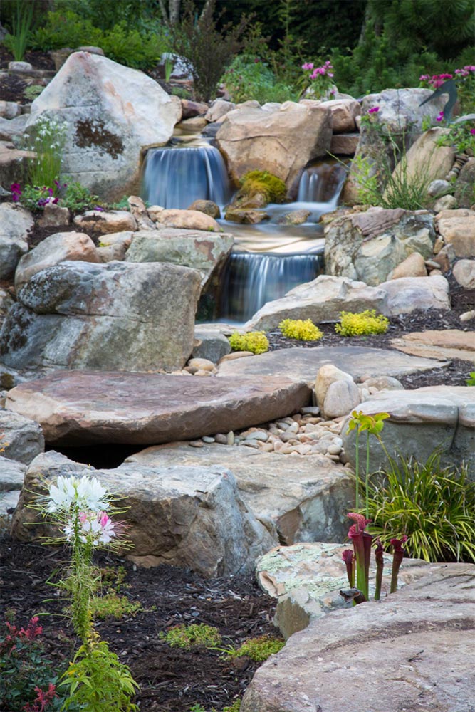 Waterfall Gallery – Modern Design Aquascaping